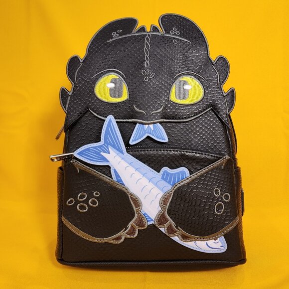 Loungefly | Bags | Loungefly How To Train Your Dragon Toothless Fish ...